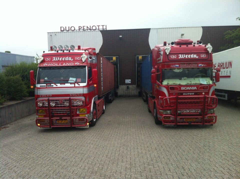 Ons wagenpark - Weeda Transport